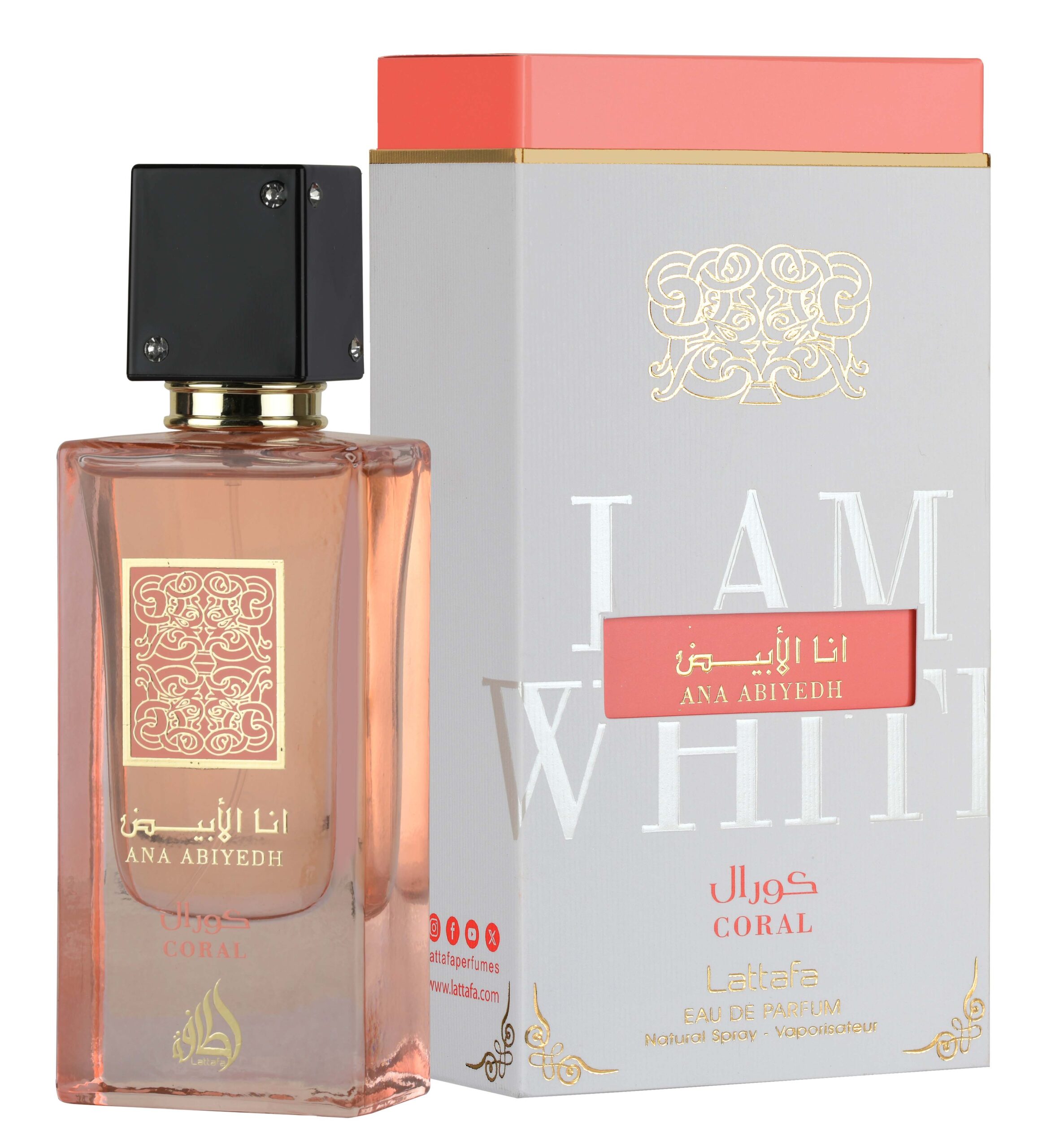 Ana Abiyedh Coral | Best Lattafa Perfumes for Men & Women | Top-Selling ...